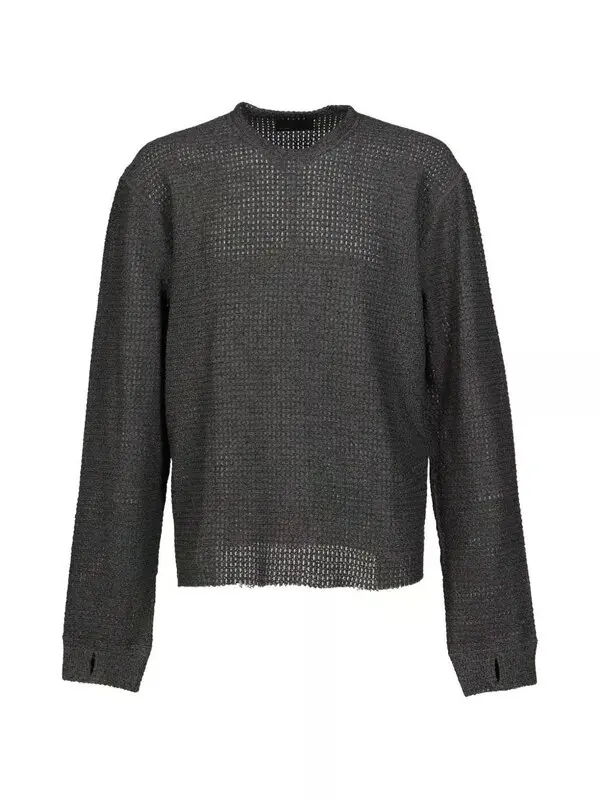 FILTH Thumbhole Washi-blend T-shirt
