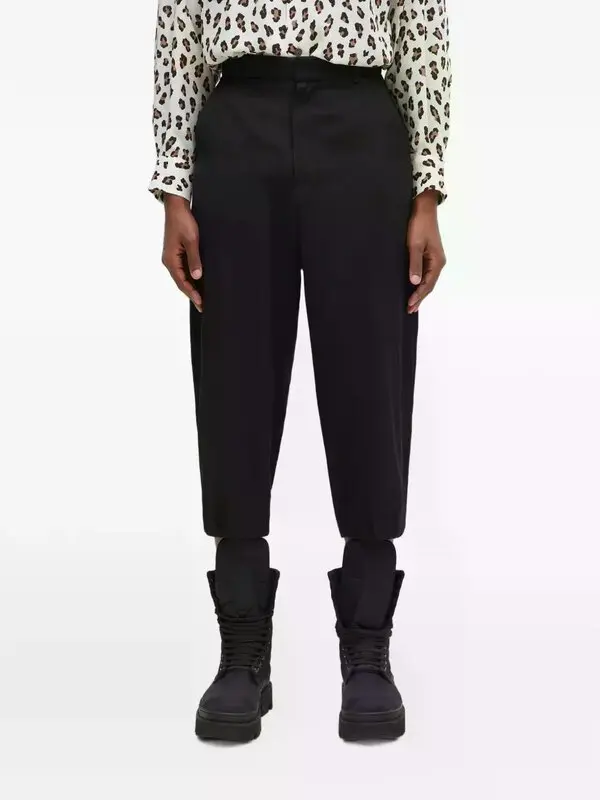ADER ERROR Logo-patch Cropped Trousers