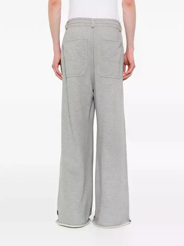 Noir Kei Ninomiya Pleated Pile-knit Trousers