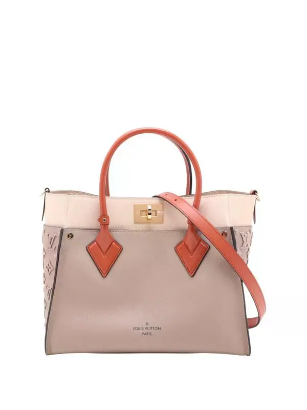 LOUIS VUITTON 2021-2026 Monogram On My Side Mm Satchel - Neutrals