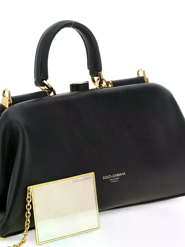 Dolce & Gabbana Medium Grandma Handbag In Plongé Nappa Leather