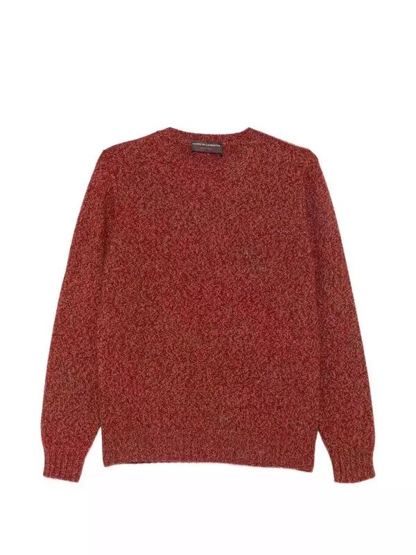 FILIPPO DE LAURENTIIS Mélange Crew-neck Sweater