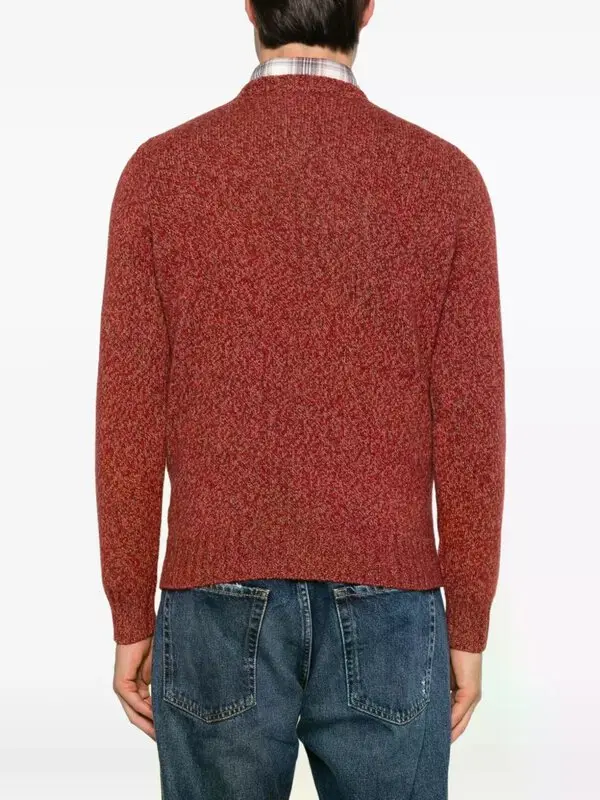 FILIPPO DE LAURENTIIS Mélange Crew-neck Sweater