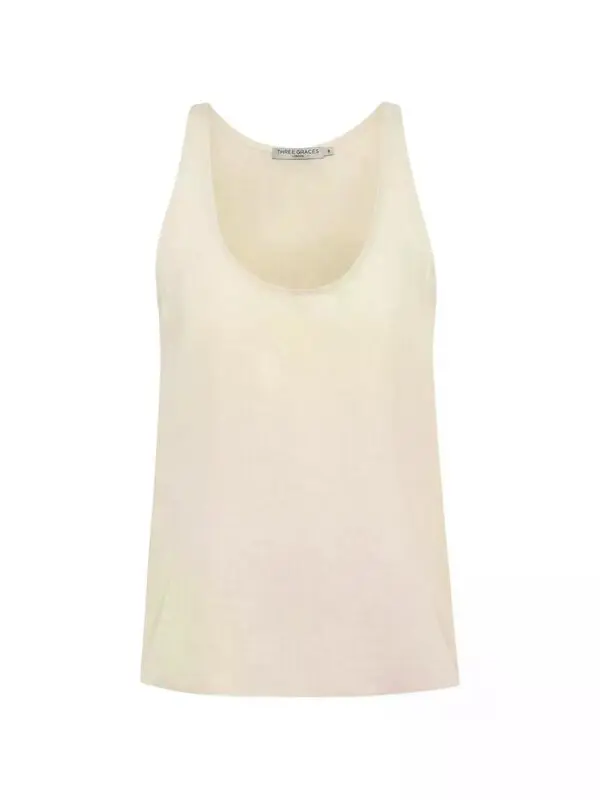 THREE GRACES LONDON Tina Scoop-neck Top