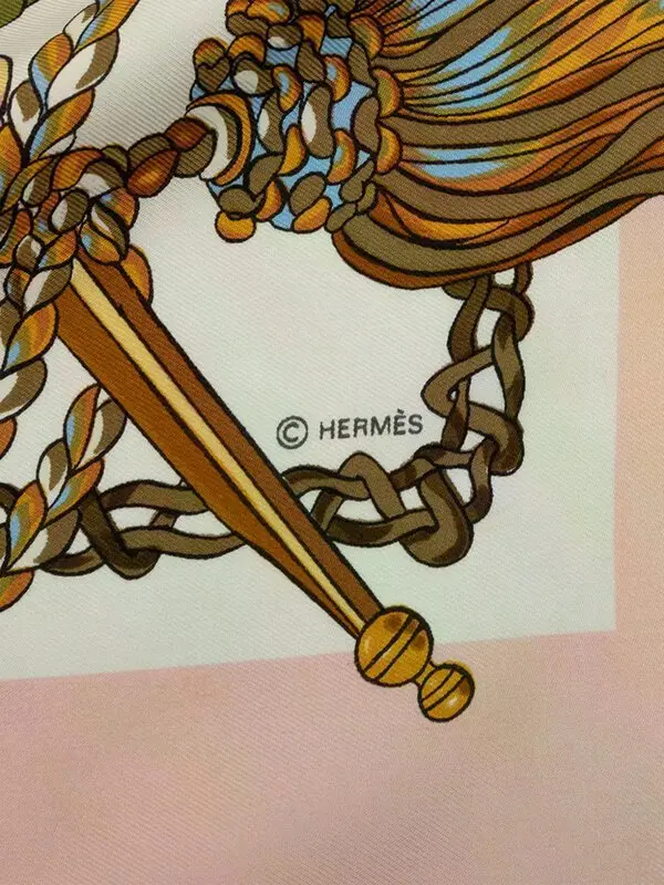 Hermès 2000-2026 Le Timbalier Silk Scarf 90 Scarves