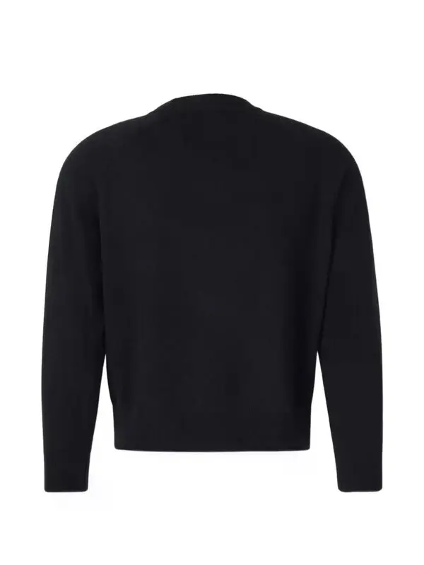 CARRER Button-detail Crew-neck Sweater