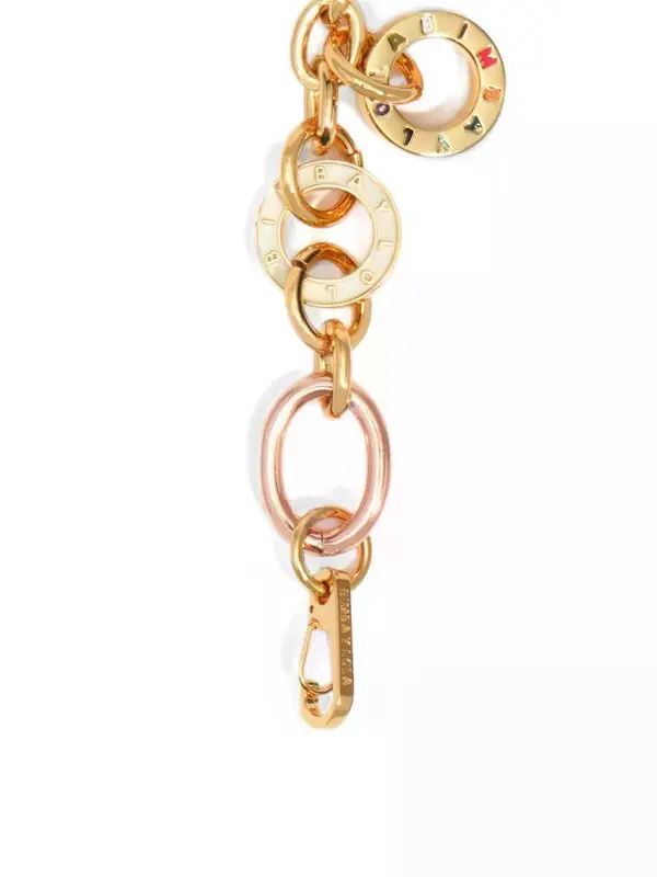 Bimba Y Lola Chain Bracelet With Multiple Logos