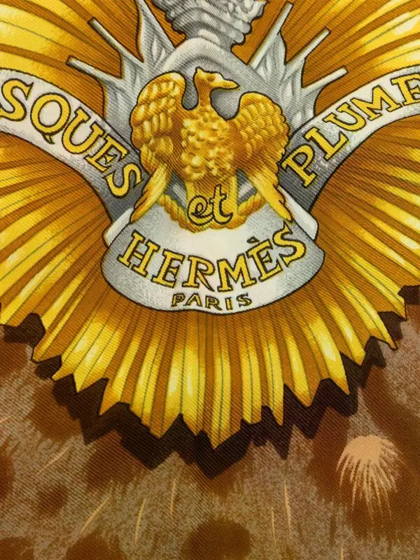 Hermès 1990-2010 Casques Et Plumets Silk Scarf 90 Scarves