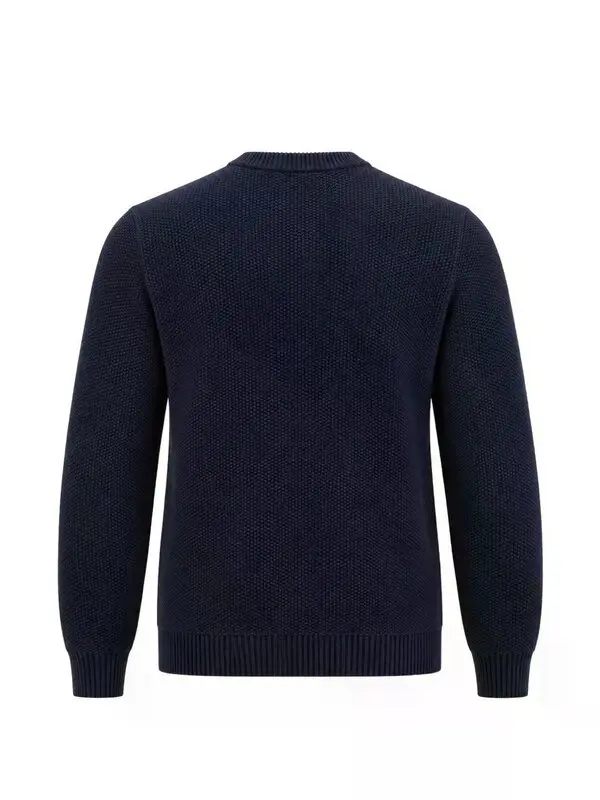 Calvin Klein Textured-knit Sweater - Blue