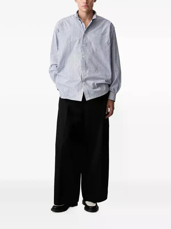 WILLY CHAVARRIA Wide-leg Pleated Trousers