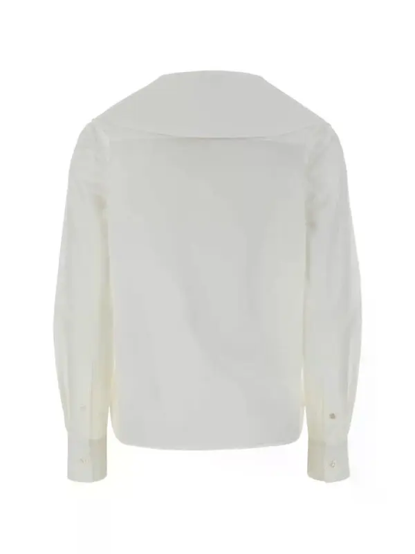 Alexander McQueen Ruffled-collar Long-sleeve Shirt