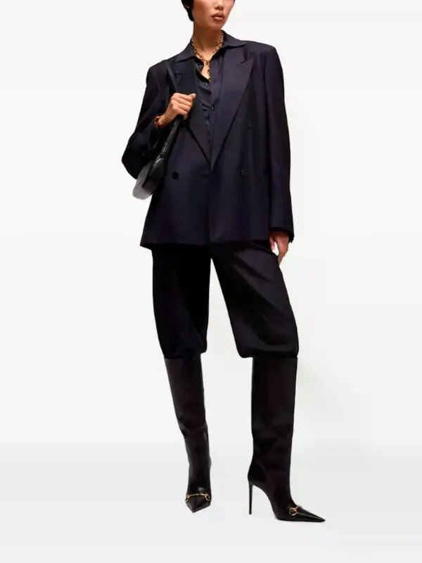 Gucci Pleated Wool Trousers