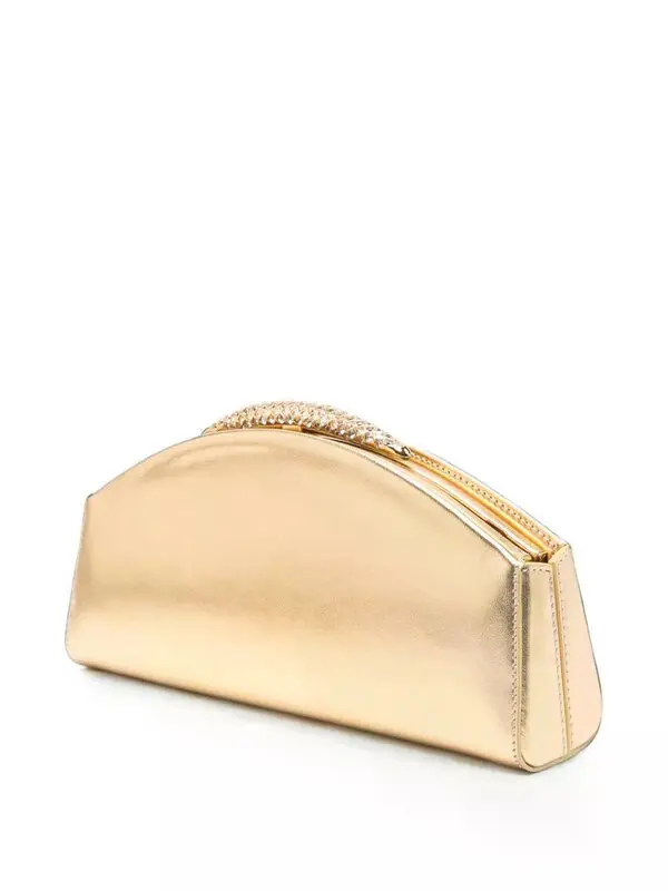 GIUSEPPE ZANOTTI Atena Crystal-embellished Clutch Bag