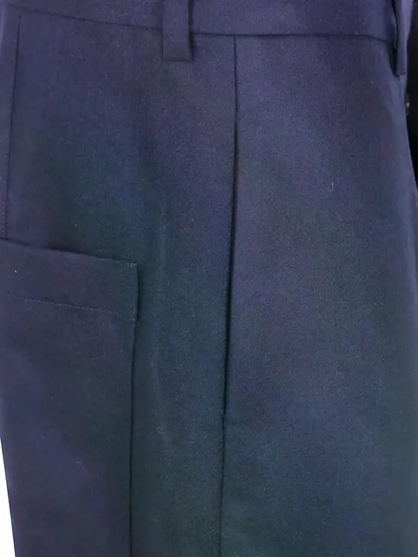Sofie D'hoore Pressed-crease Wool Shorts
