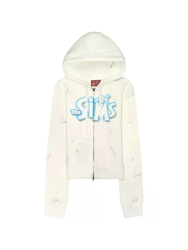 PRAYING Sims Logo-print Hoodie