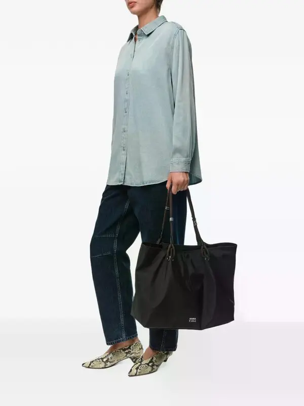 Bimba Y Lola Nylon Maxi Shopper Bag