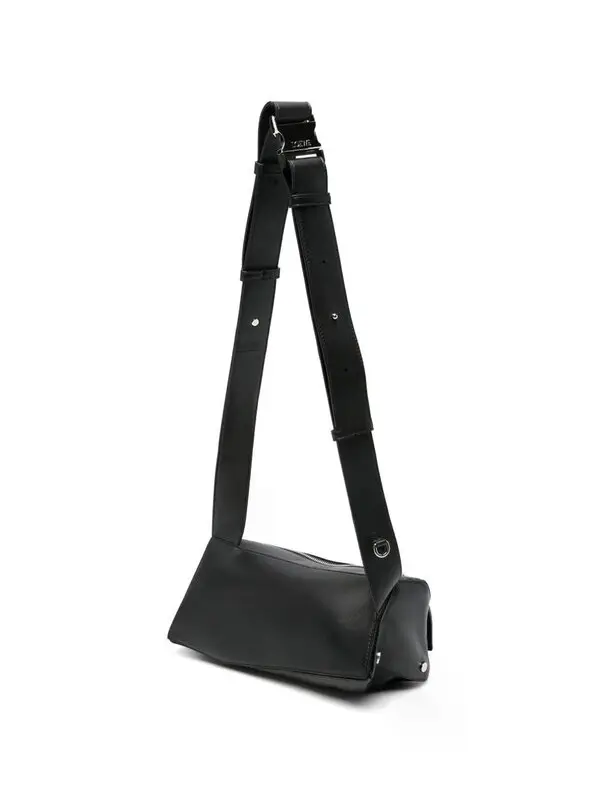 Loewe Puzzle Leather Shoulder Bag - Black
