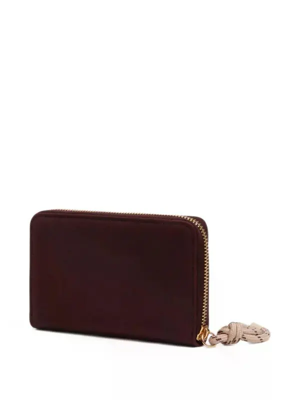 Bimba Y Lola Medium Burgundy Coated Wallet