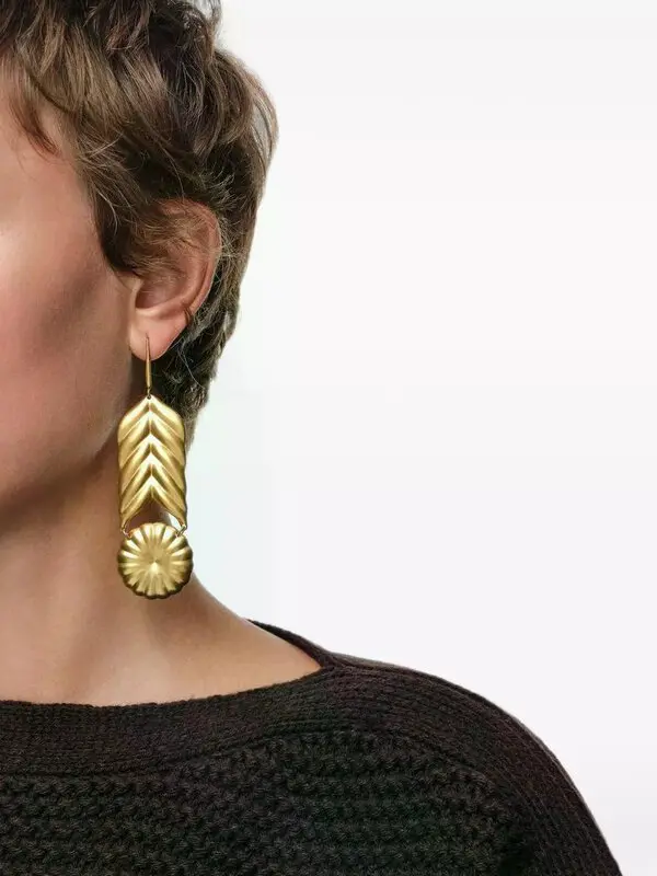 Bimba Y Lola Aged- Flower Earrings