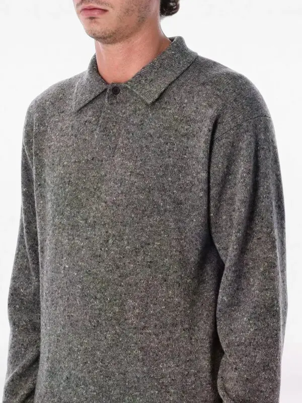 Auralee Cashmere Polo Shirt