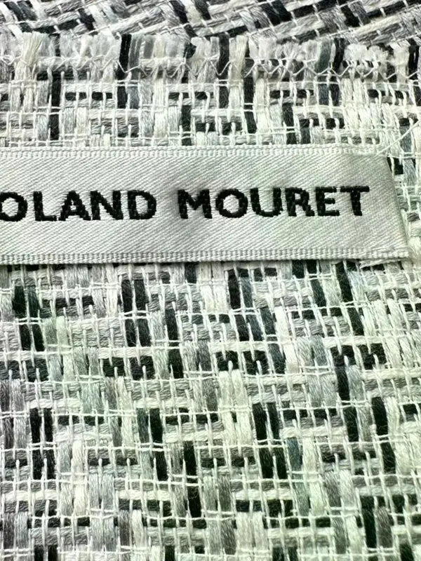 Roland Mouret Tie-waist Tweed Dress