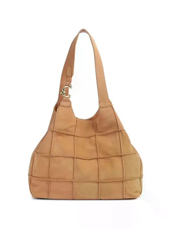 COCCINELLE C-easy Large Quilted Tote Bag - Orange