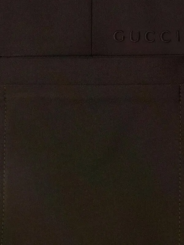 Gucci Belt-loops Pressed-creases Trousers