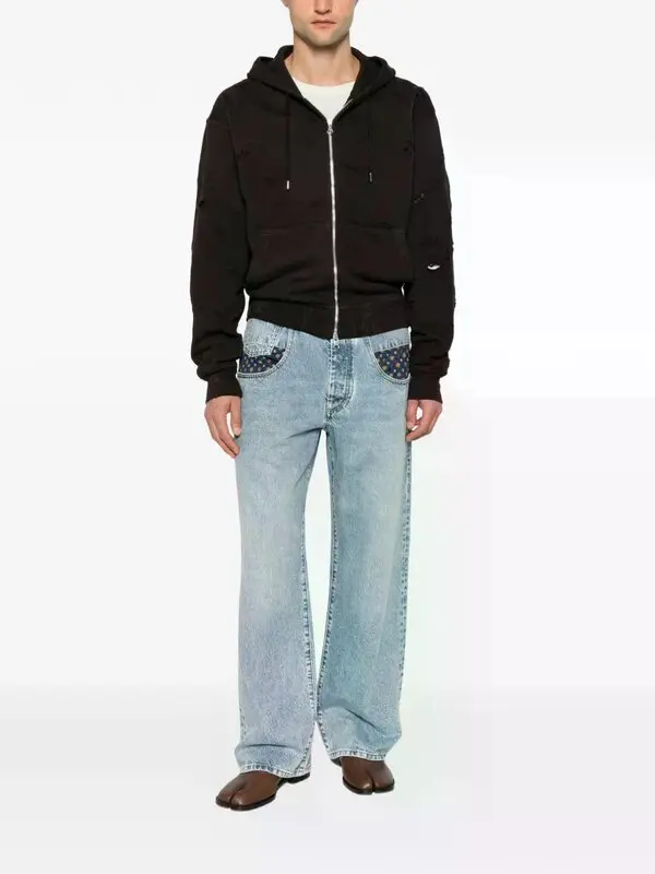 MAISON MARGIELA Paisley-print Insert Jeans