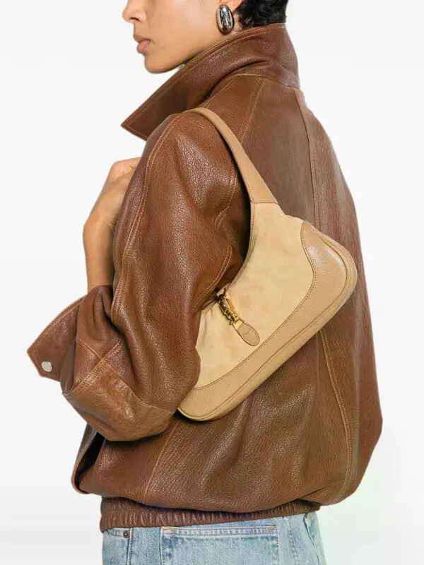 Gucci Jackie 1961 Suede Shoulder Bag