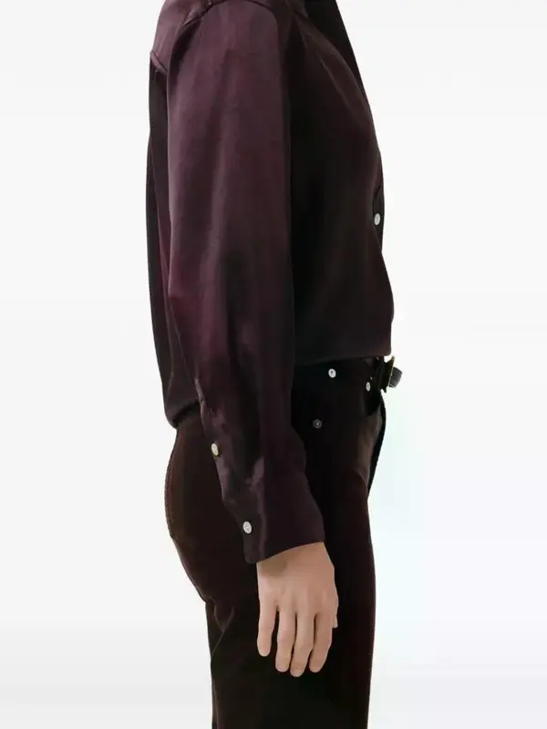 Citizens Of Humanity Tullah Hammered Satin Shirt