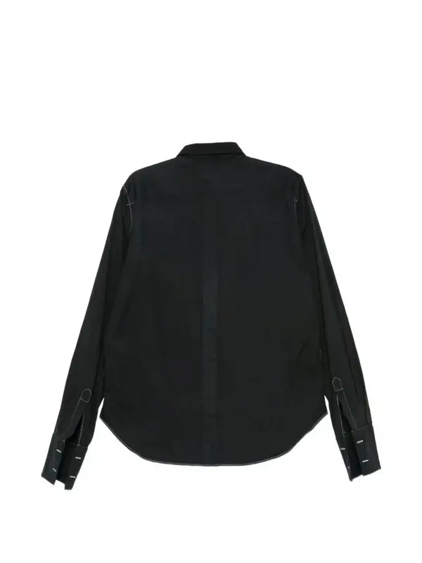 ROMEO GIGLI 1990s Contrast-stitch Shirt