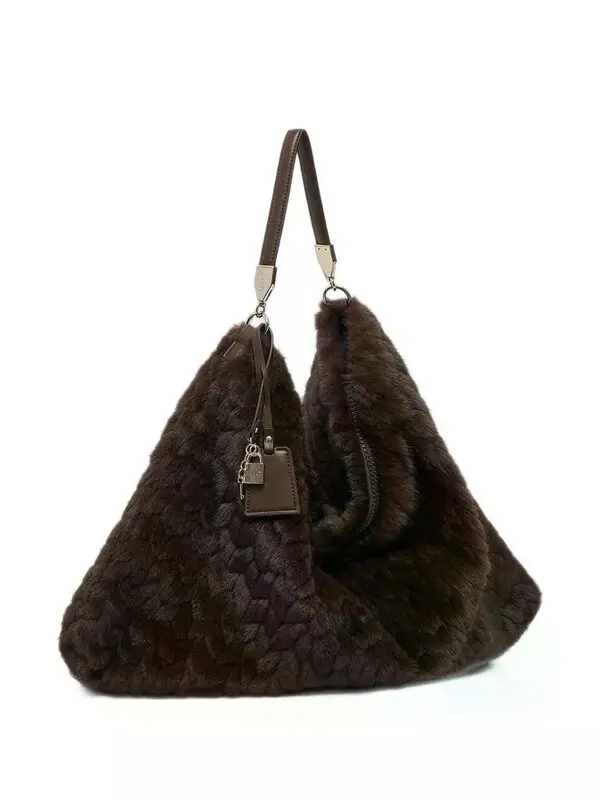 Liu Jo Large Faux-fur Bag - Brown