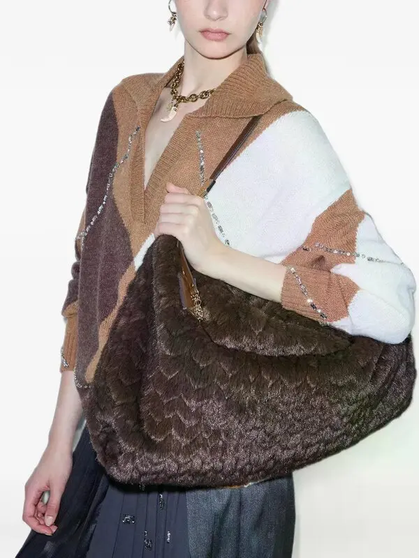 Liu Jo Large Faux-fur Bag