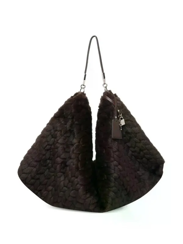 Liu Jo Large Faux-fur Bag - Brown
