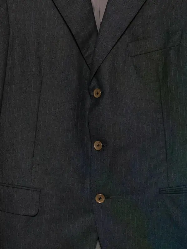 Burberry 1990s Pinstriped Suit