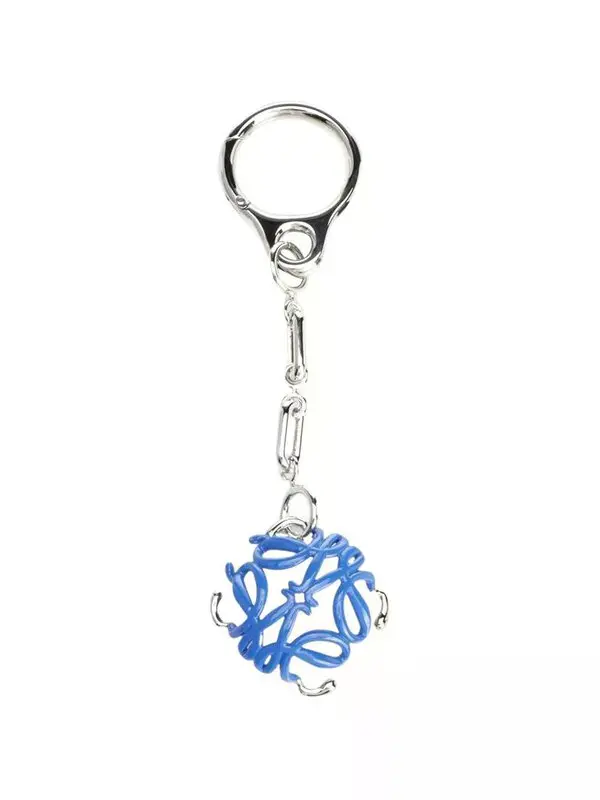 Loewe Anagram Beetle Charm - Blue