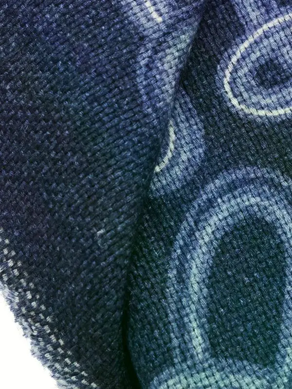 Altea Chain-print Wool Scarf