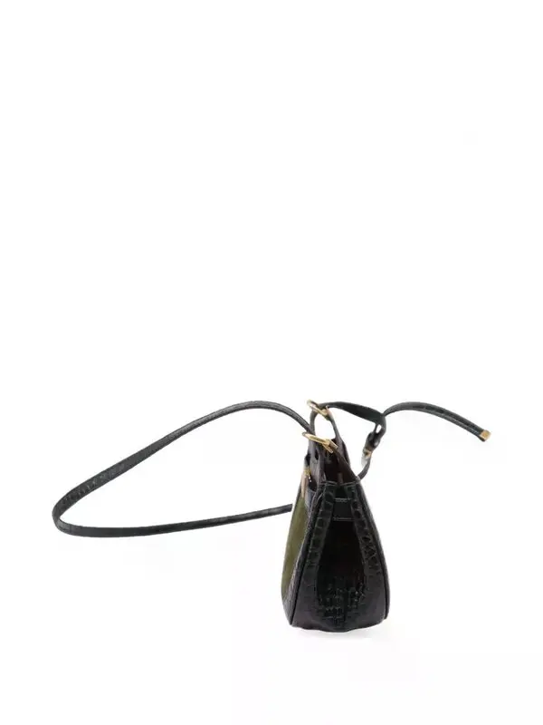 Tory Burch Small Lee Radziwill Croc-effect Crossbody Bag
