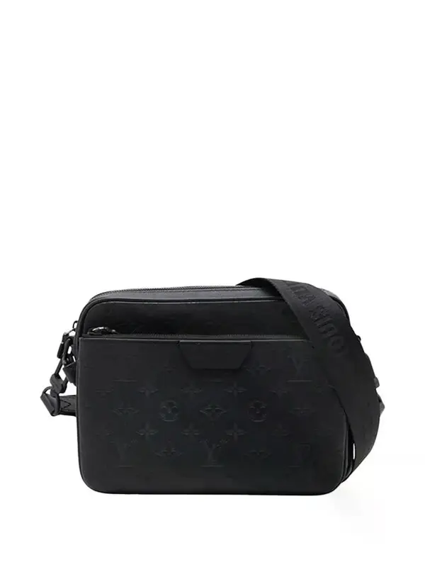 LOUIS VUITTON 2021-2026 Monogram Shadow Trio Messenger Crossbody Bag