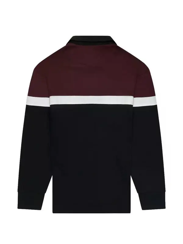 Simone Rocha Striped-pattern Cotton Polo Shirt