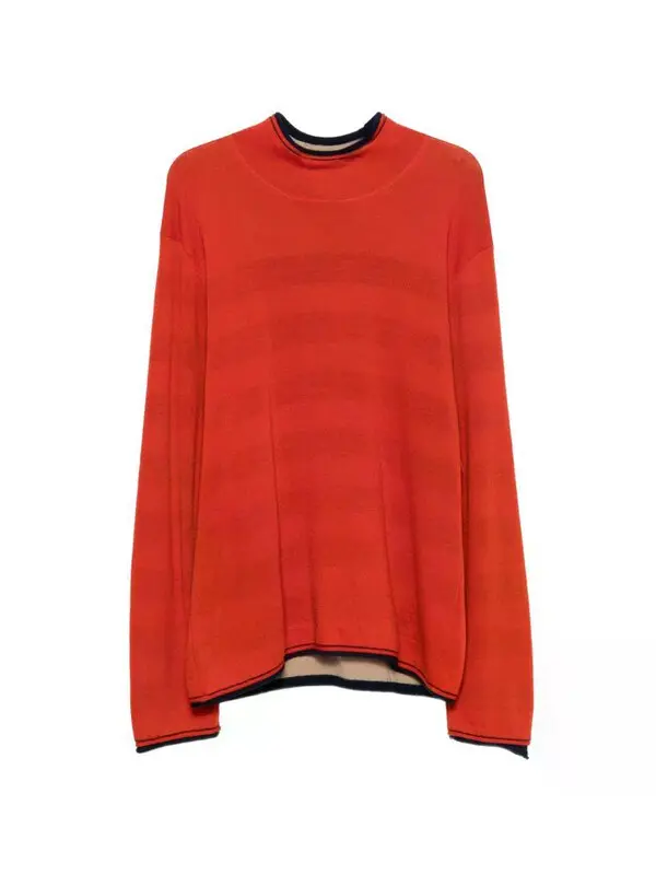 Issey Miyake 1990s Mock-neck Sweater
