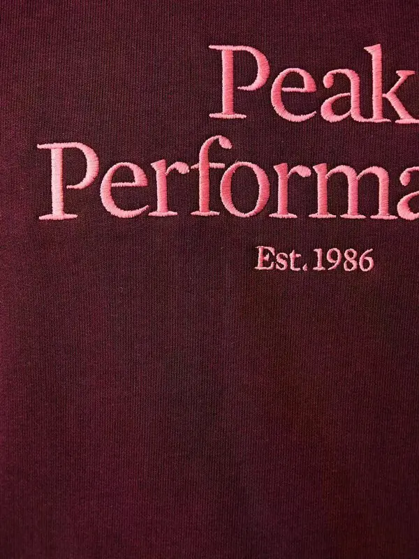 PEAK PERFORMANCE Logo-embroidered Drawstring Hoodie