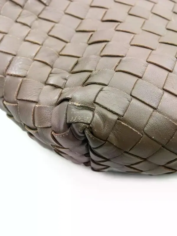 Bottega Veneta 2000s Intrecciato Messenger Bag