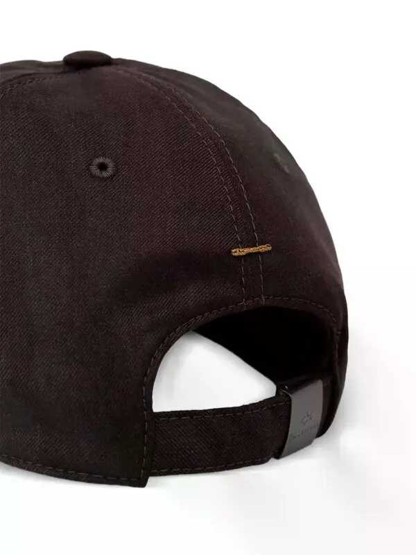 Paul & Shark Logo-embroidered Baseball Cap - Brown