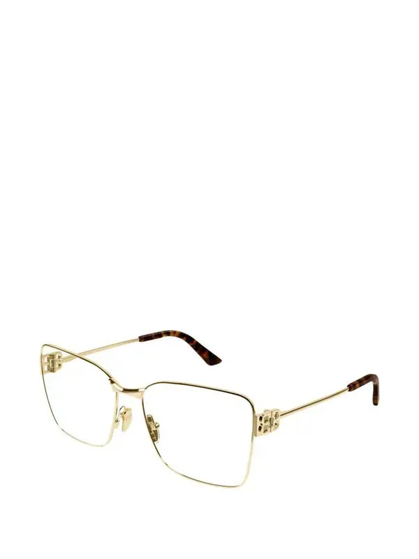 Balenciaga Bb-logo Square-frame Glasses