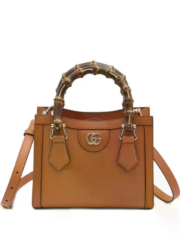 Gucci Diana Bamboo-handle Tote Bag - Brown