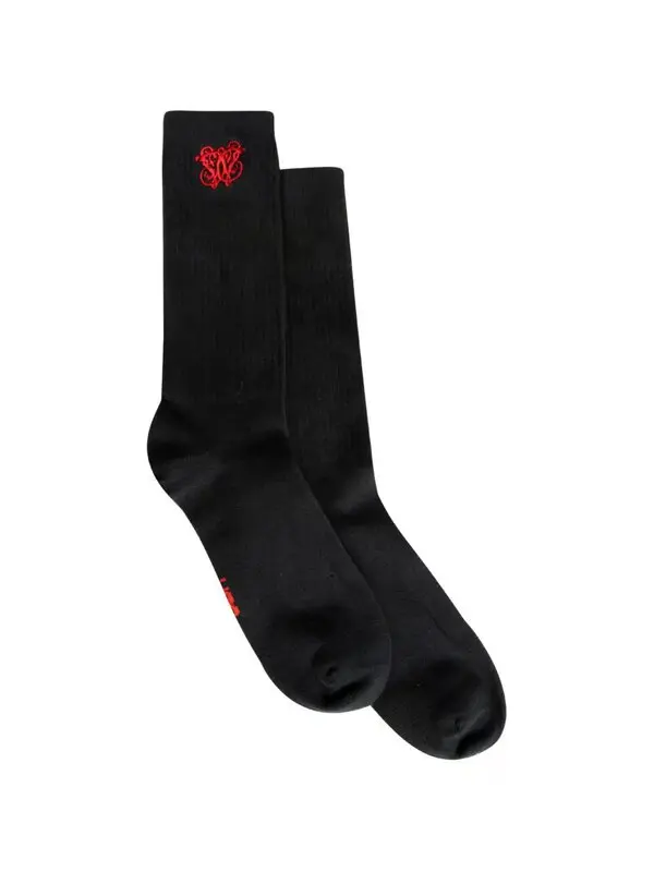 UGG X Absent Dragon Logo-embroidered Socks