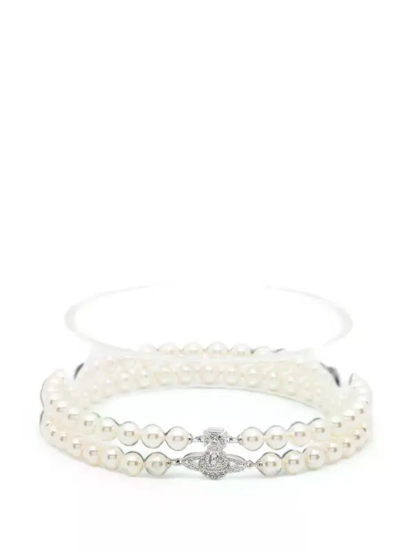 VIVIENNE WESTWOOD Graziella Pearl Necklace - Neutrals