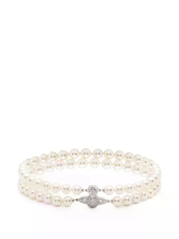 VIVIENNE WESTWOOD Graziella Pearl Necklace - Neutrals