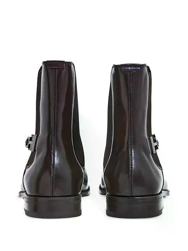 FERRAGAMO Buckle Ankle Boots
